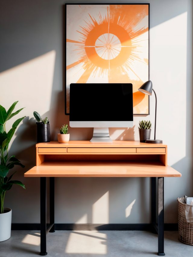 7 Stylish Computer Table Designs For Your Modern Home | Royale Touche ...